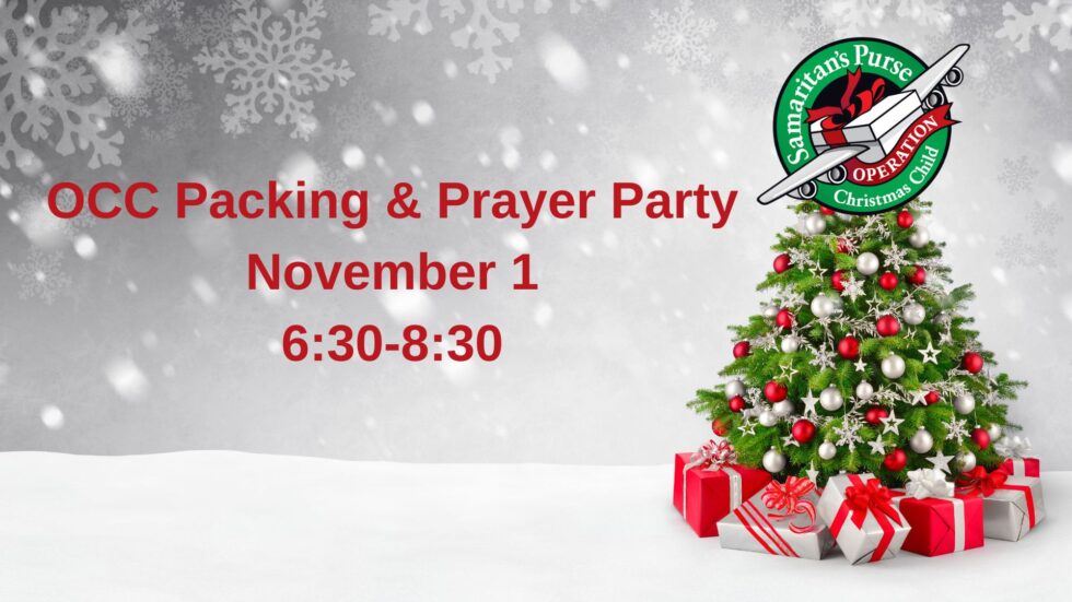 OCC Packing Party 2025 | First Baptist Church of Thurmont